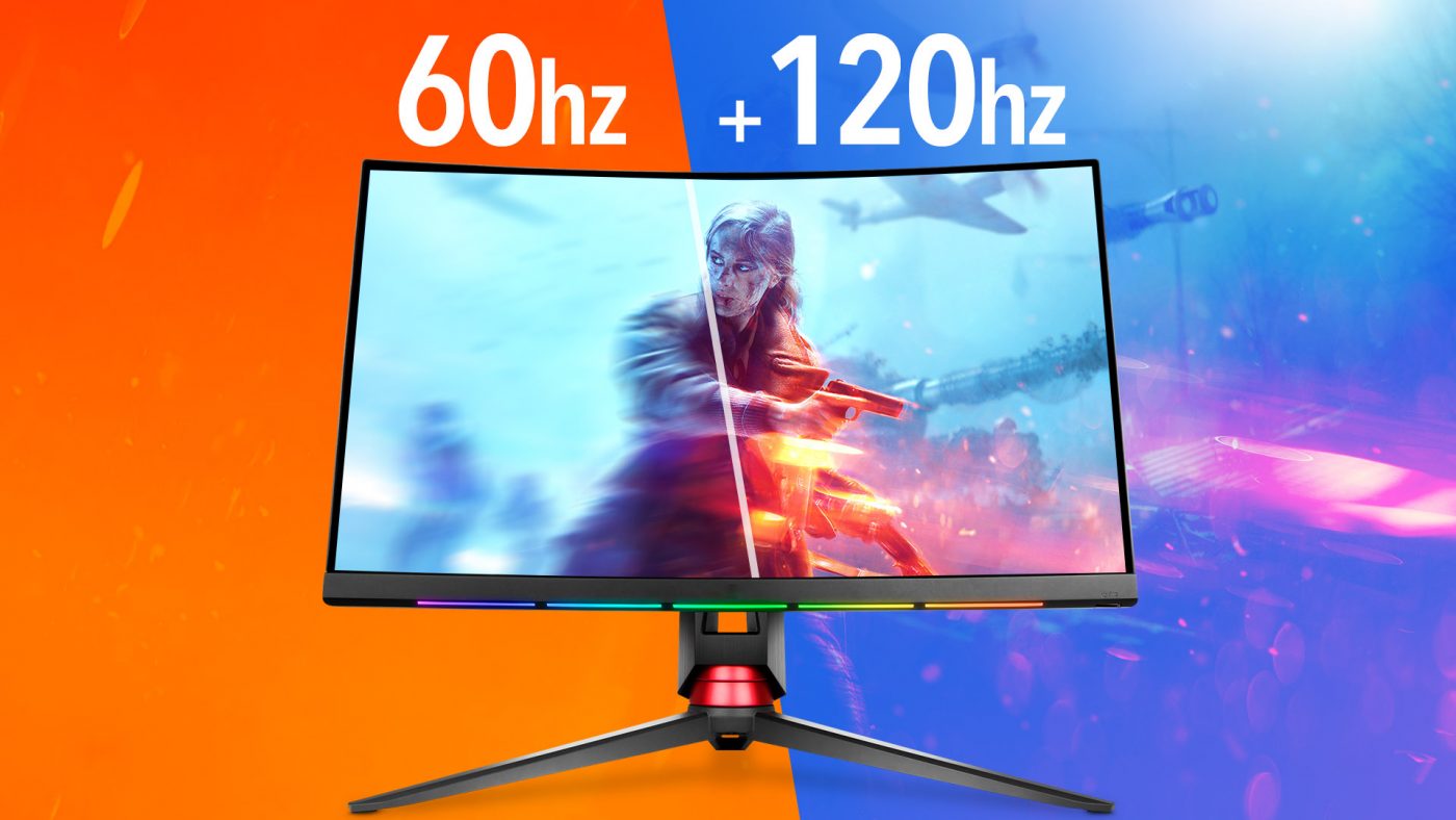 Monitores 60Hz vs Monitores 120Hz+ - DICAS PC