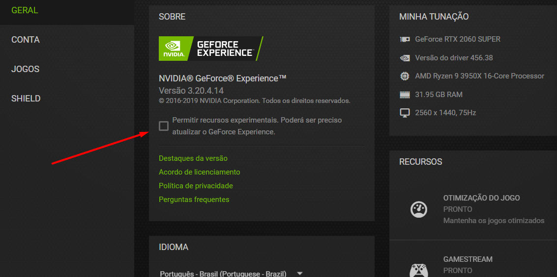 Nvidia com recurso de Overclock e Monitoramento - DICAS PC
