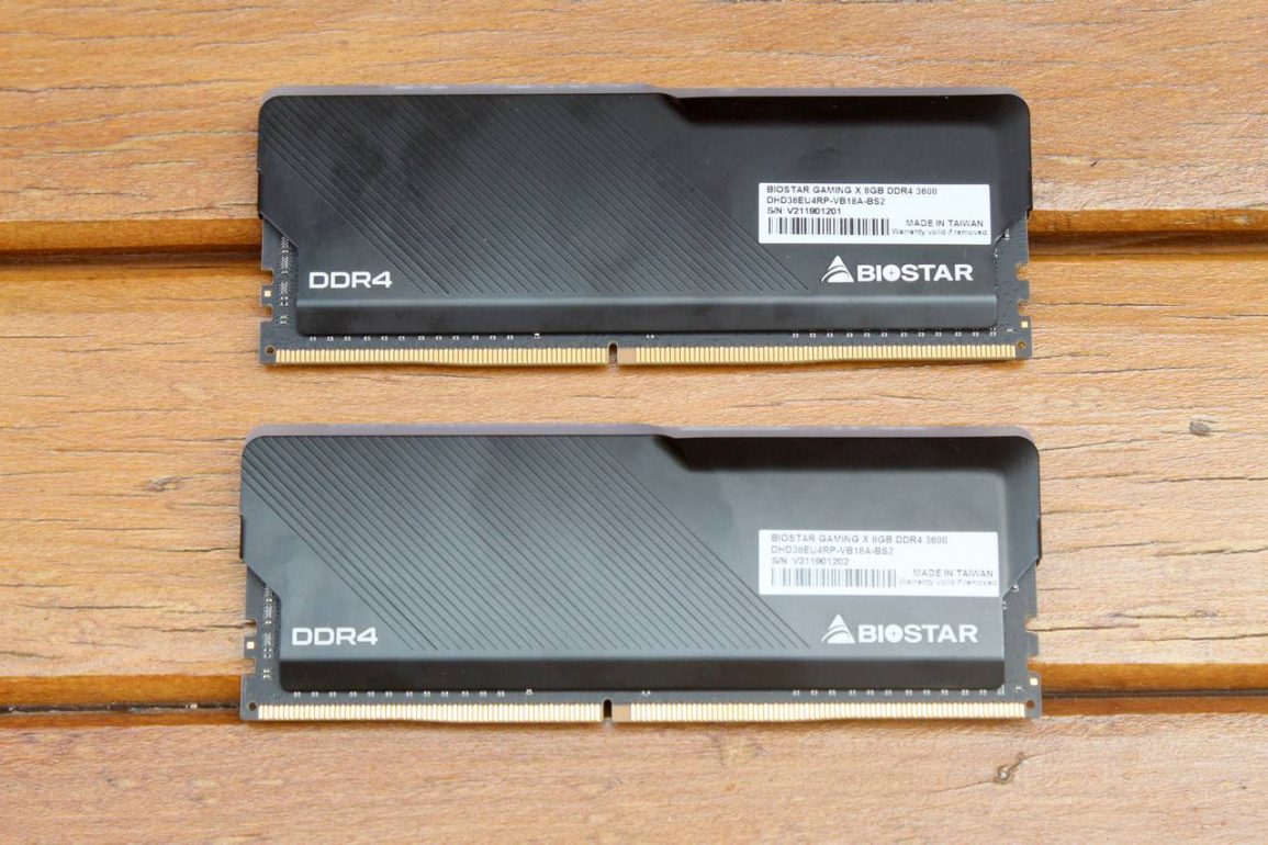 Analise e Teste Completo da Memória Biostar RGB DDR4 GAMING X 3600MHz ...