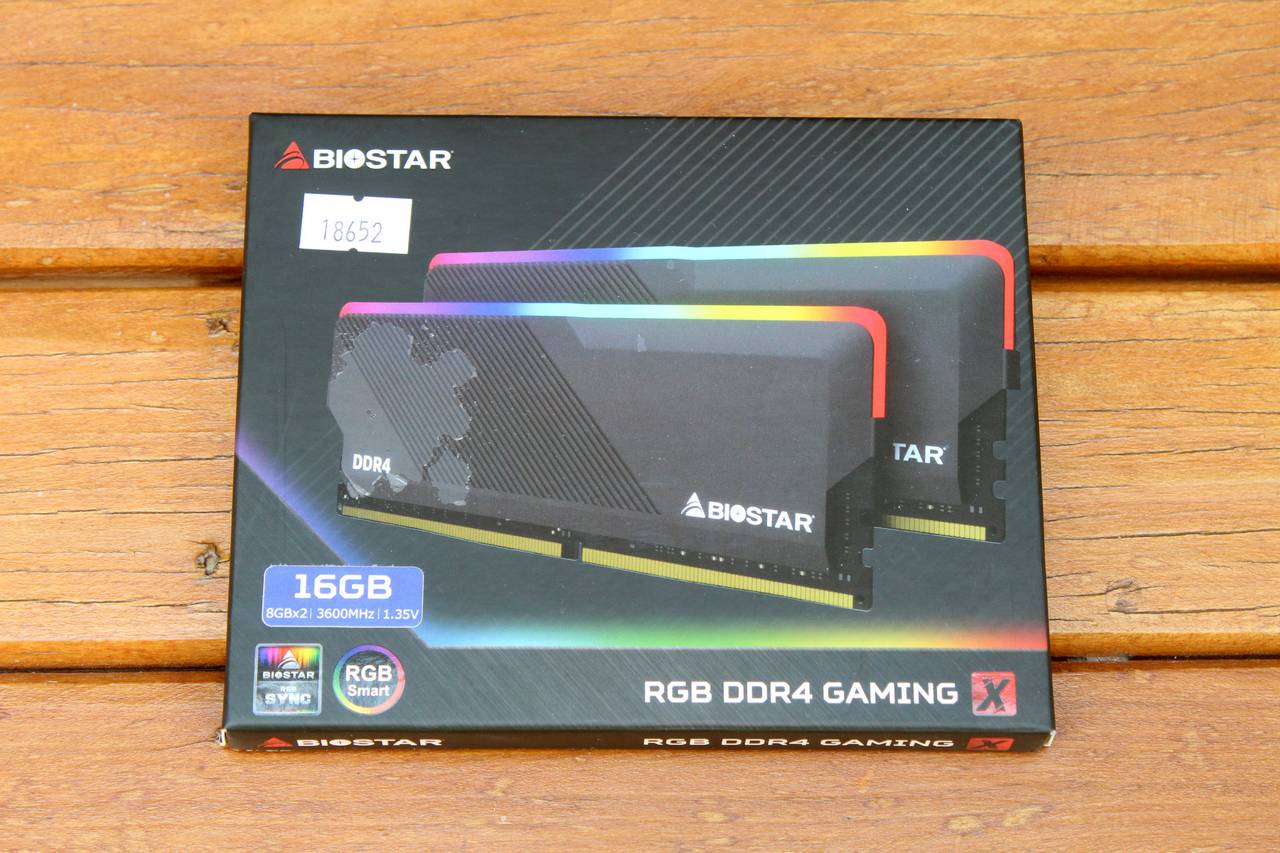 Analise e Teste Completo da Memória Biostar RGB DDR4 GAMING X 3600MHz ...